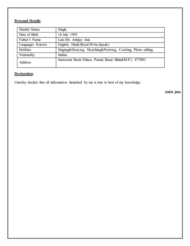 AnkitResume (1) | PDF