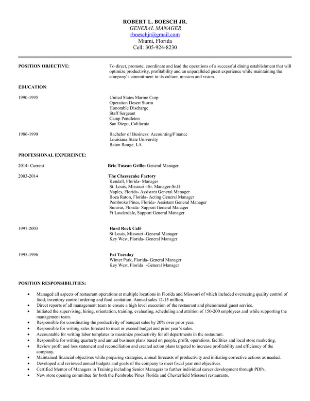 RLB - CV - 2015 | PDF