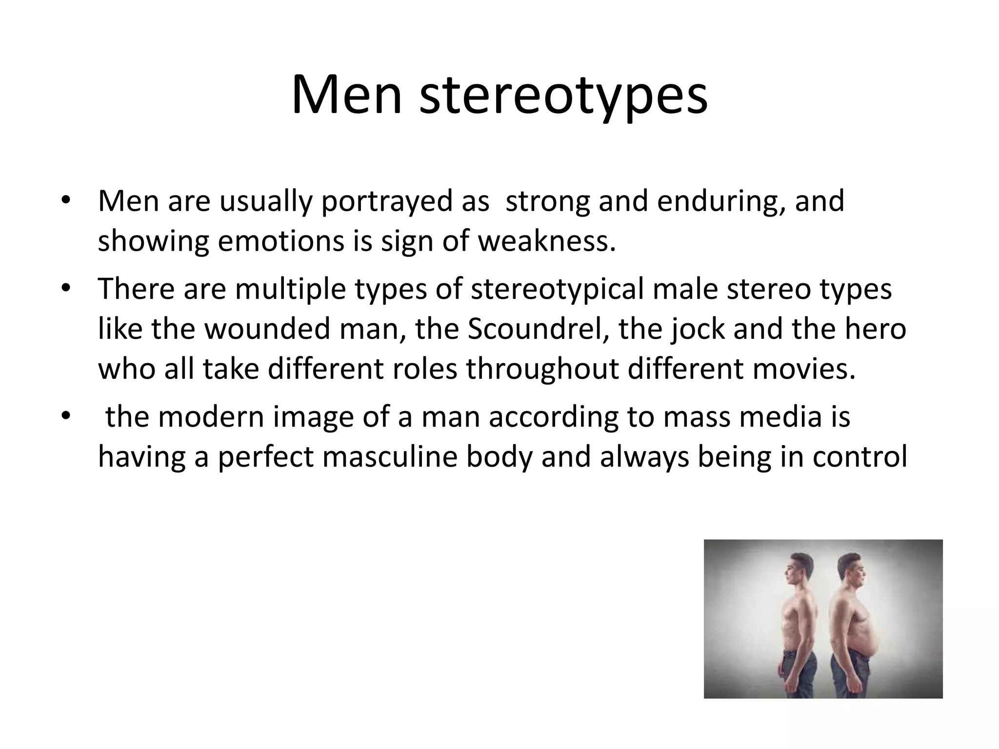Stereotypes in media | PPTX