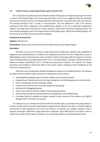 Report_Monitoring & Control of Water Tank Filling System | PDF