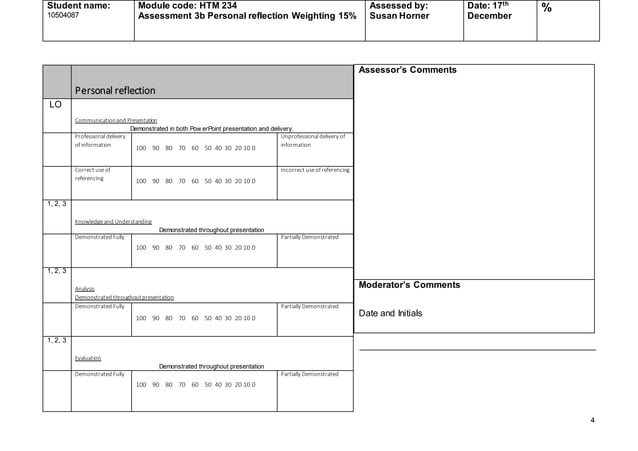 HTM234 - Assignment 3 | PDF
