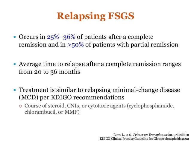 Focal Segmental Glomerulosclerosis (FSGS)