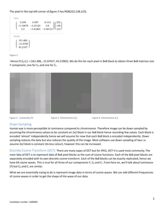 Compression using JPEG | PDF