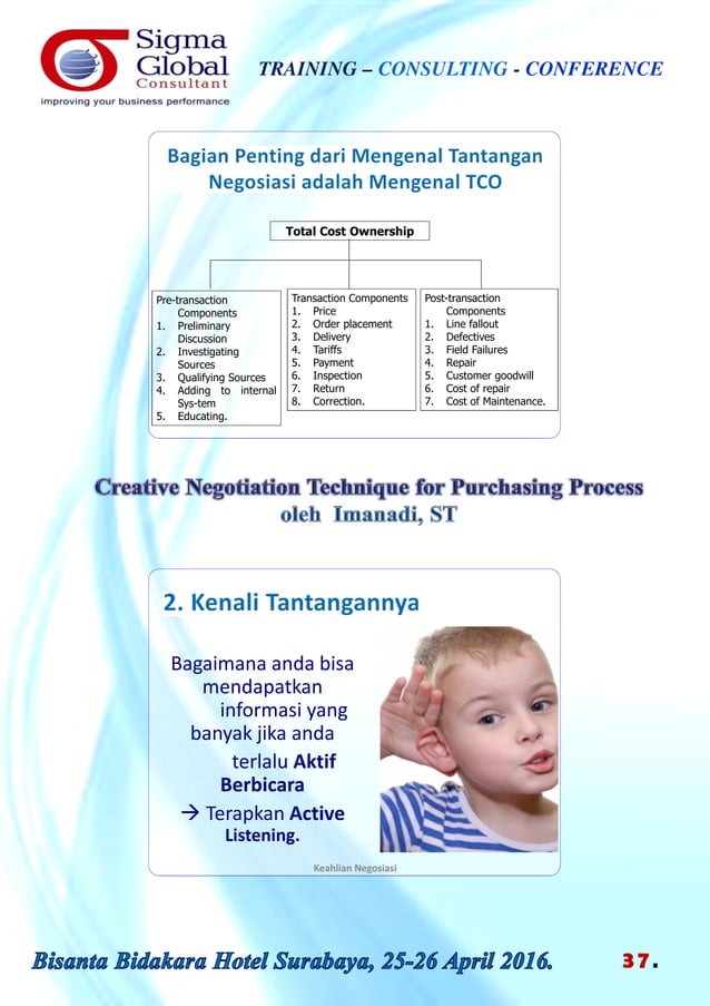 Modul Creative Negotiation for Purchasing Process | PDF