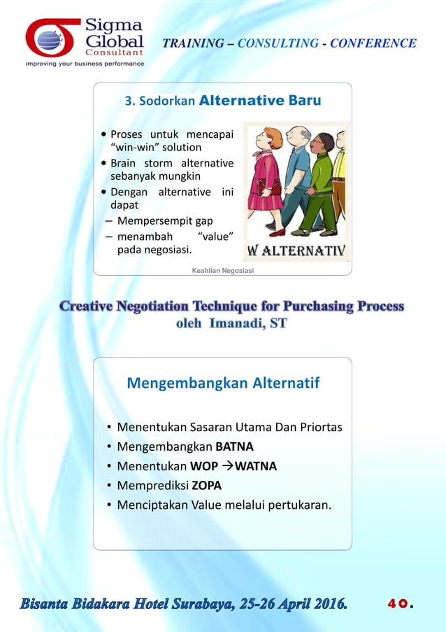 Modul Creative Negotiation for Purchasing Process | PDF