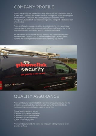 Phone Link Security Company Profile | PDF