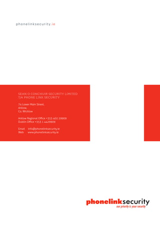 Phone Link Security Company Profile | PDF