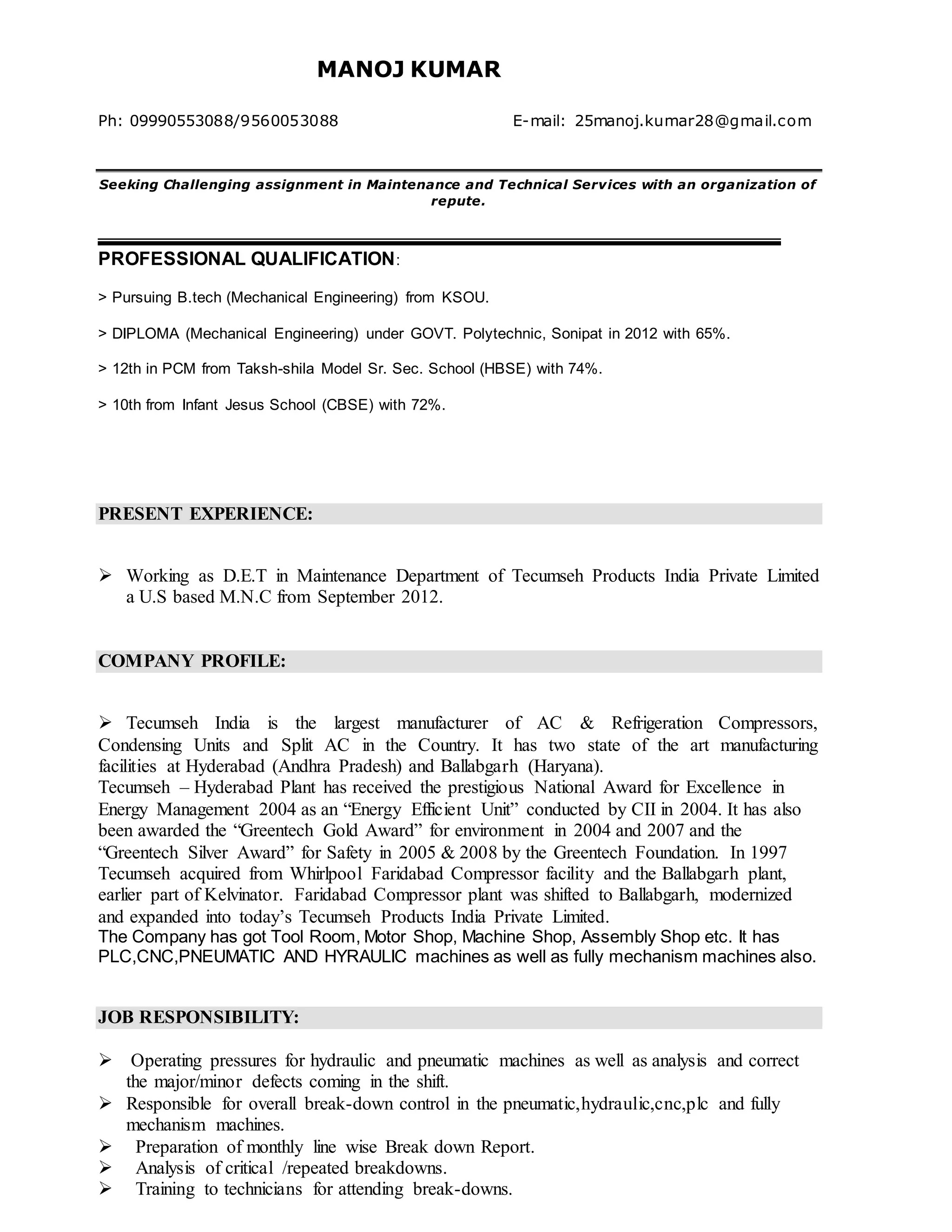 Manoj resume (1) | DOCX