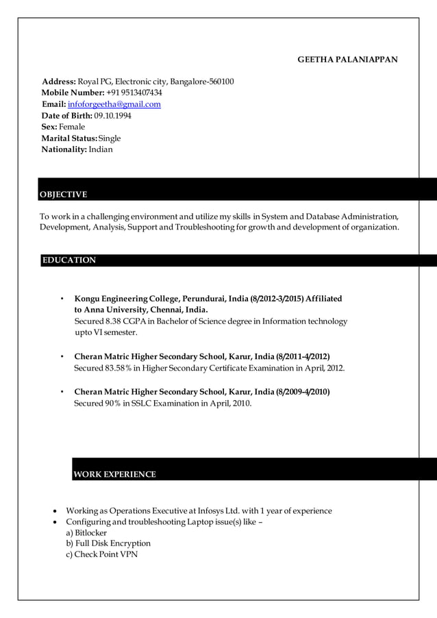 resume | DOCX | Databases | Computer Software and Applications