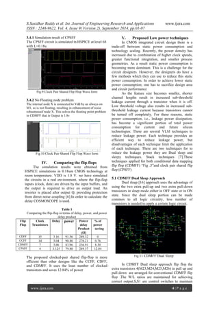 Design and Analysis of Sequential Elements for Low Power Clocking System with Low Power ...