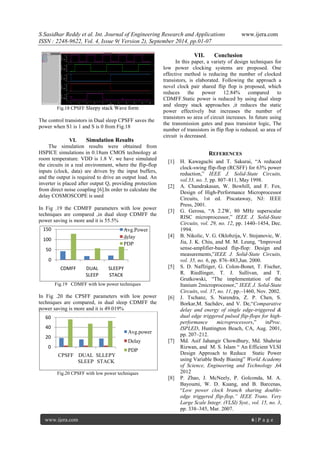Design and Analysis of Sequential Elements for Low Power Clocking System with Low Power ...
