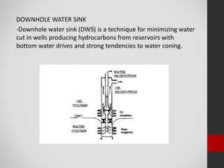 CONING CONTROL AND RECOVERY IMPROVEMENT IN BOTTOM WATER | PPTX