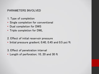 CONING CONTROL AND RECOVERY IMPROVEMENT IN BOTTOM WATER | PPTX
