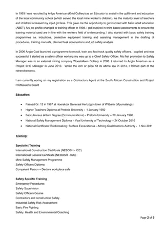 MLR Resume | DOC