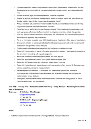 MLR Resume | DOC