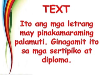 Ang Pagleletra | PPTX