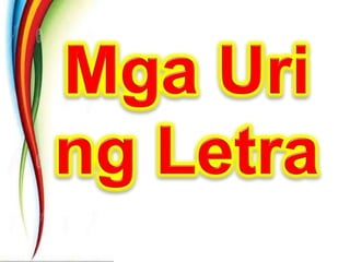 Ang Pagleletra | PPTX