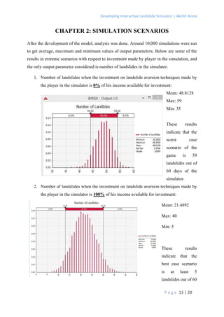 Developing Interactive Landslide Simulator (Report) | PDF