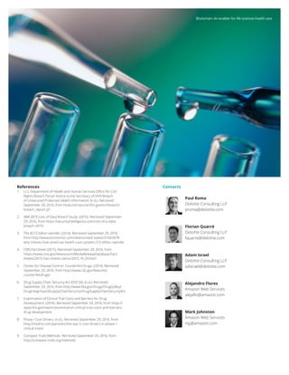 AWS&Deloitte Blockchain | PDF | Cloud Computing | Internet