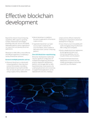AWS&Deloitte Blockchain | PDF | Cloud Computing | Internet