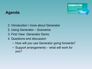 Welcome to Generator | PPT