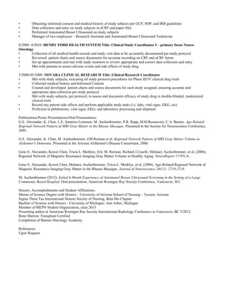 MRAYBURN Resume | DOC