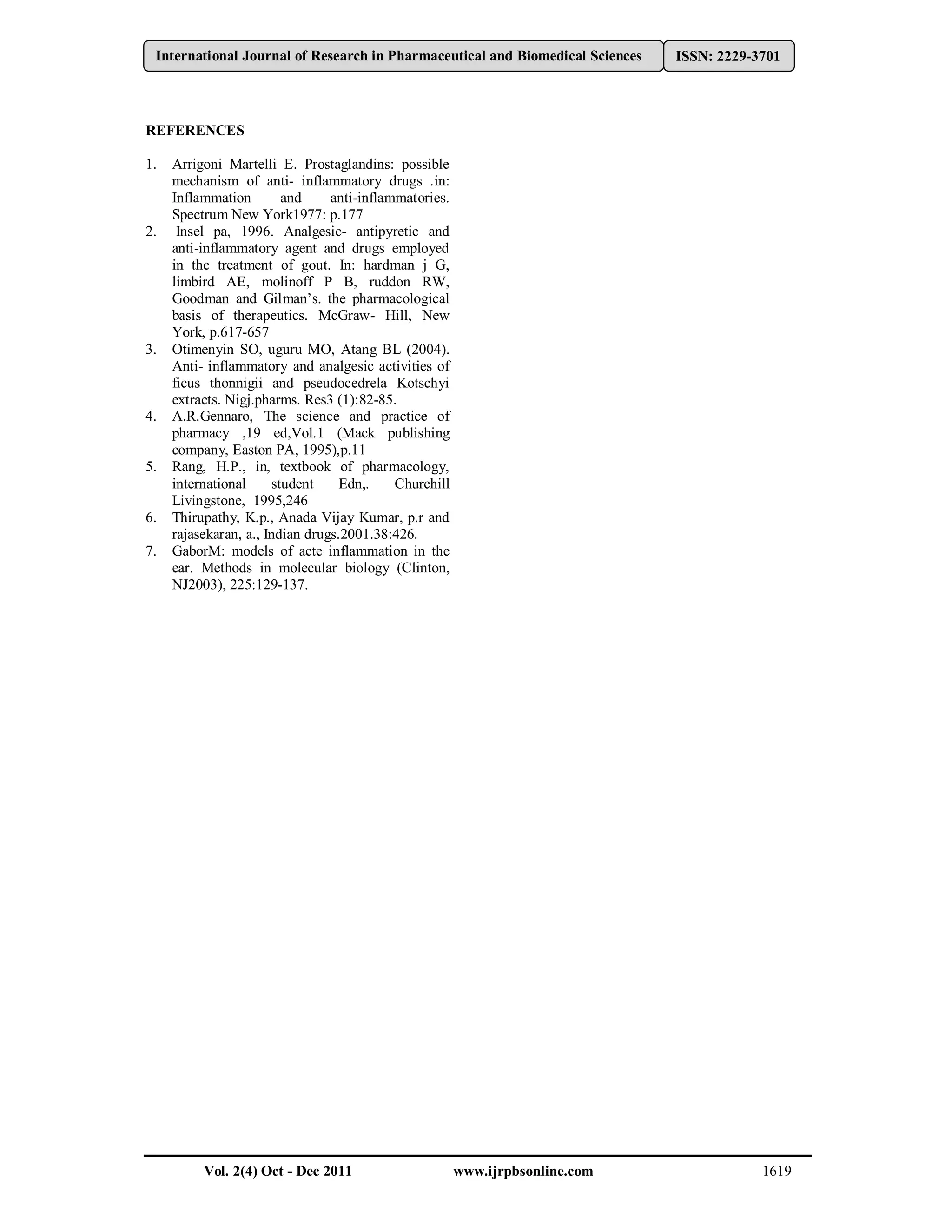 SATHISH PH.COLOGY ARTICLE | PDF