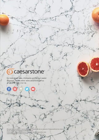 Caesarstone Nature Inspired Brochure | PDF