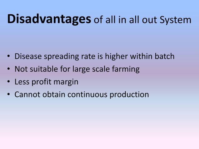 Buyback System and All in All out System in Broiler Farming.pptx ...