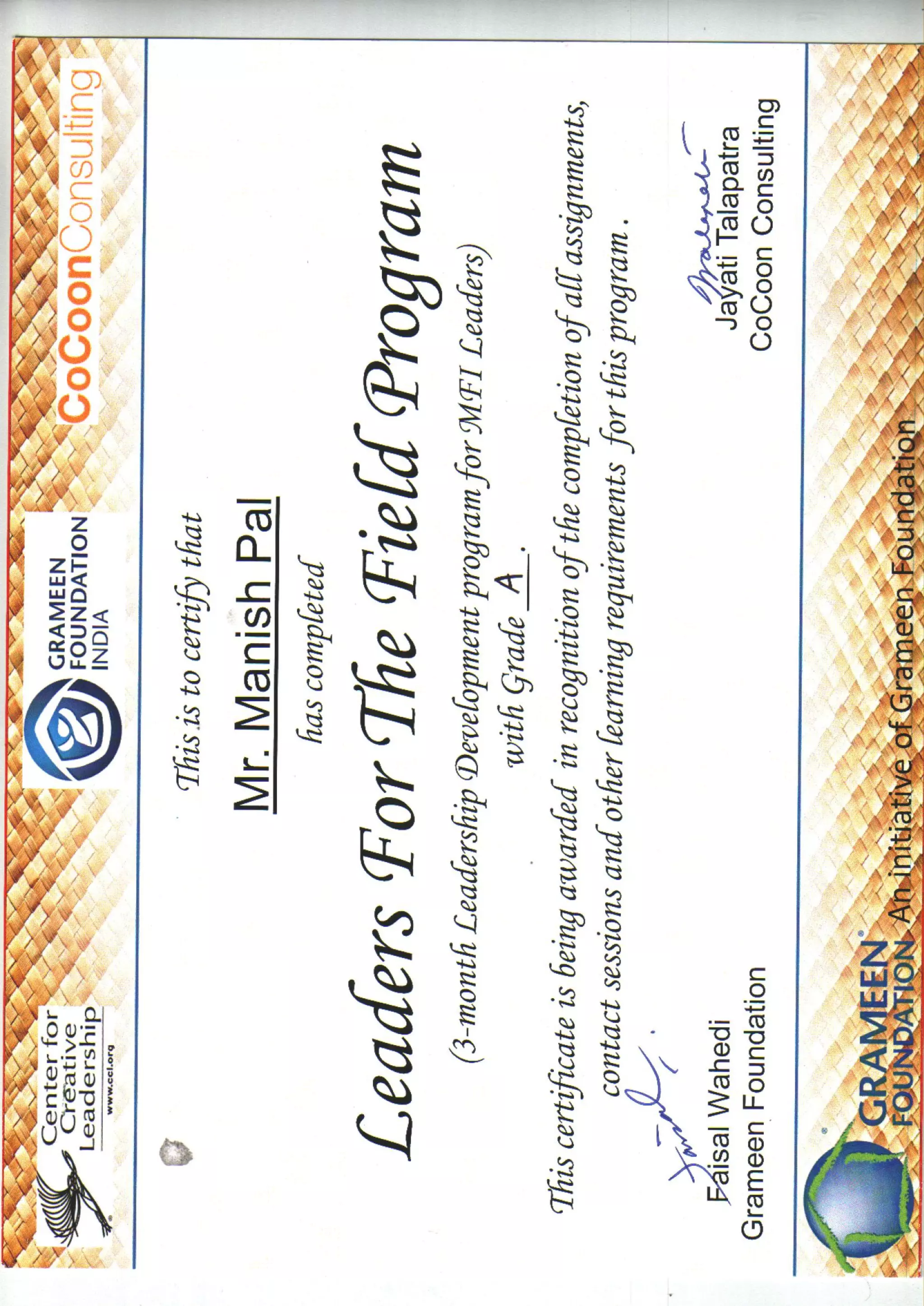 Leadership Development Program Certificate | PDF