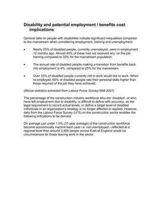 TRAINING FOR THE DISABLED IN SKILLS FOR SUSTAINABLE | DOC