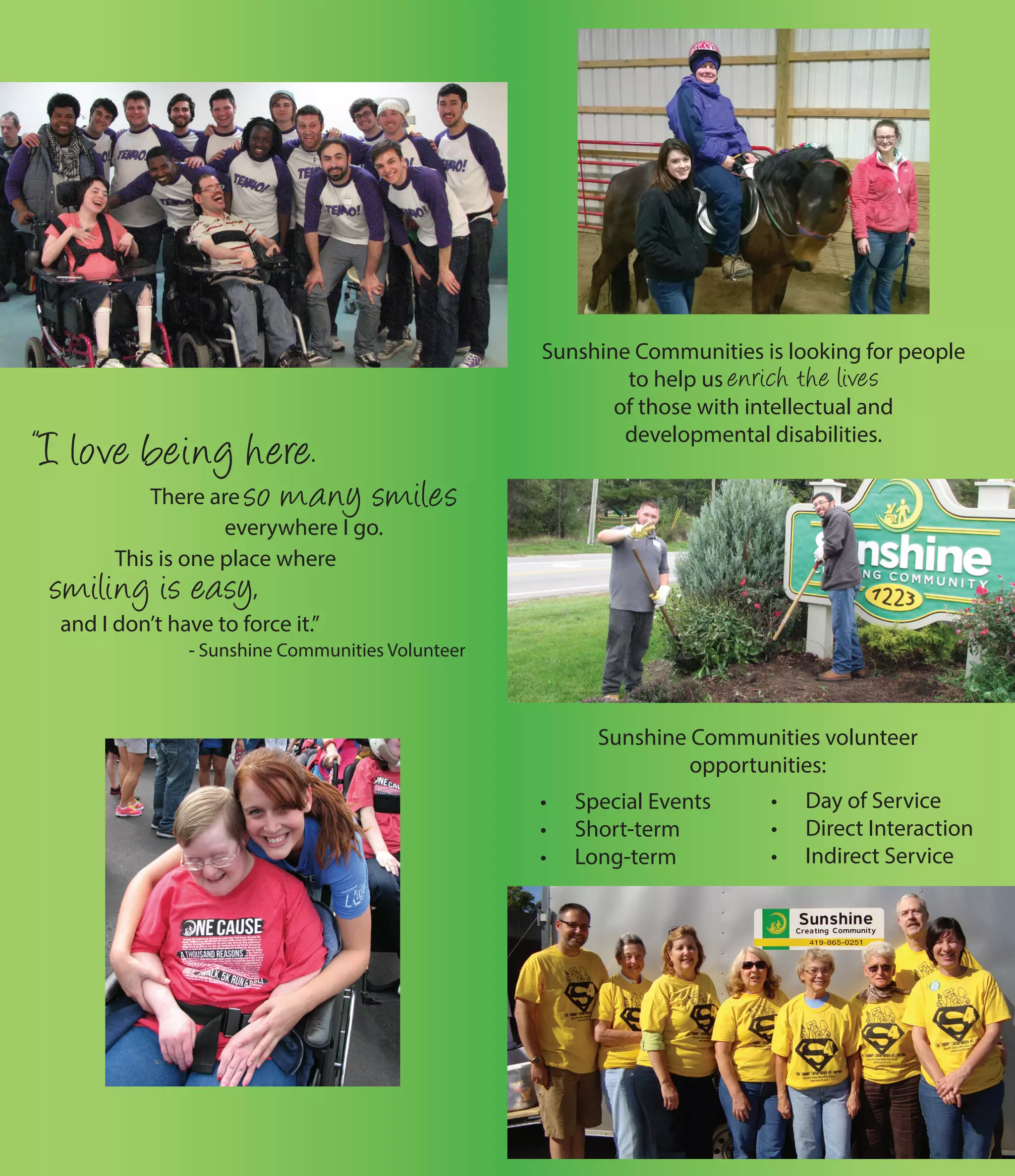 2015 volunteer brochure | PDF