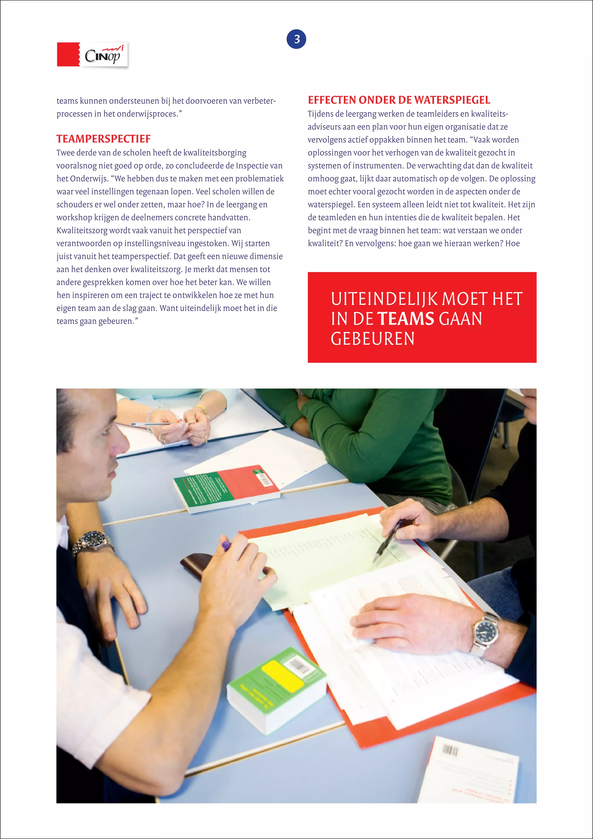 werken aan kwaliteitszorg | PDF