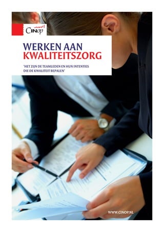werken aan kwaliteitszorg | PDF