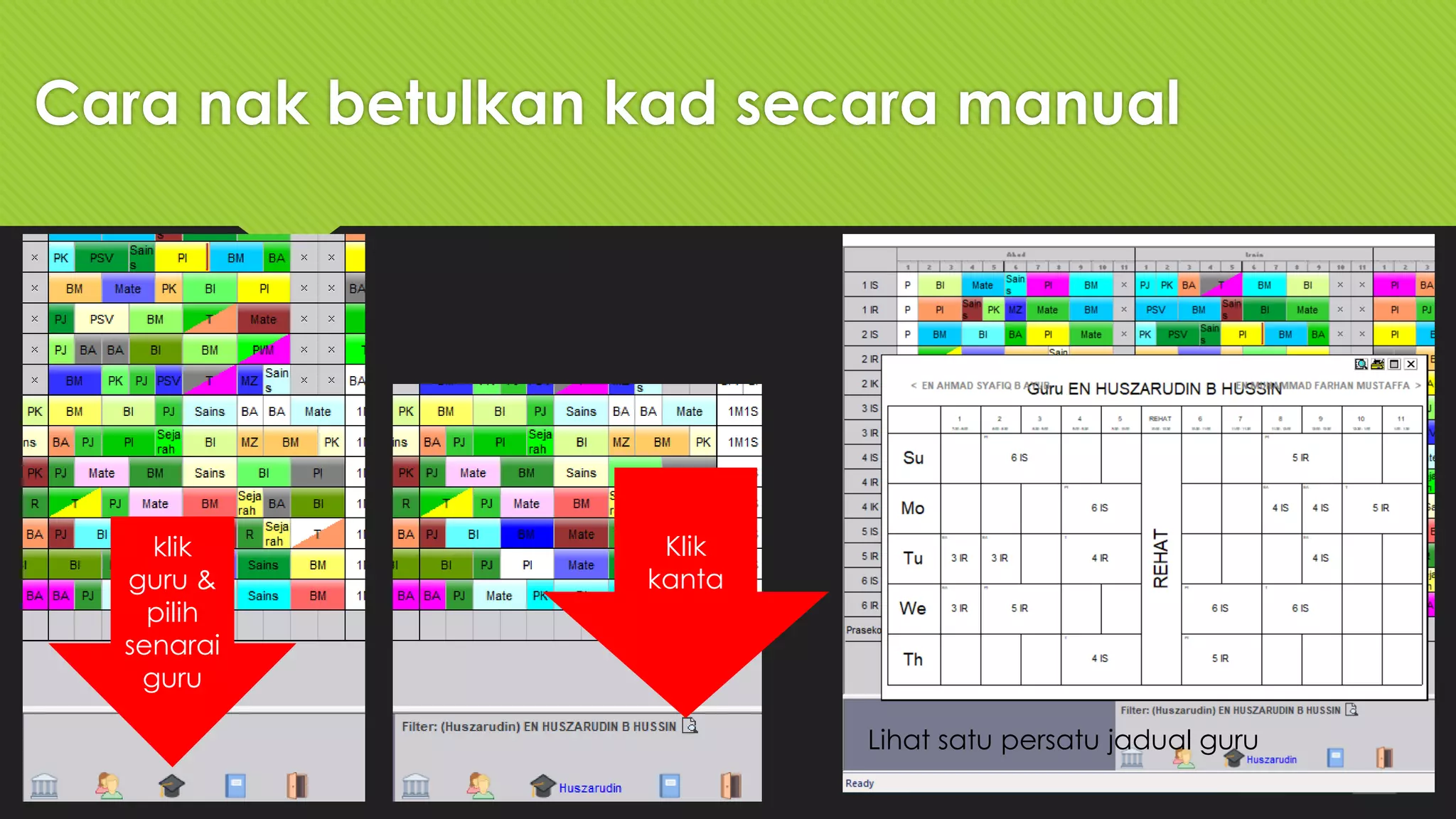 A4 cara menggunakan aplikasi jadual waktu asc timetable | PDF