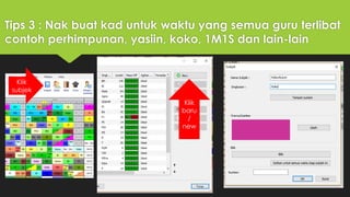 A4 cara menggunakan aplikasi jadual waktu asc timetable | PDF
