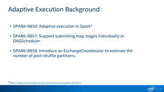 An Adaptive Execution Engine for Apache Spark with Carson Wang and Yucai Yu | PDF
