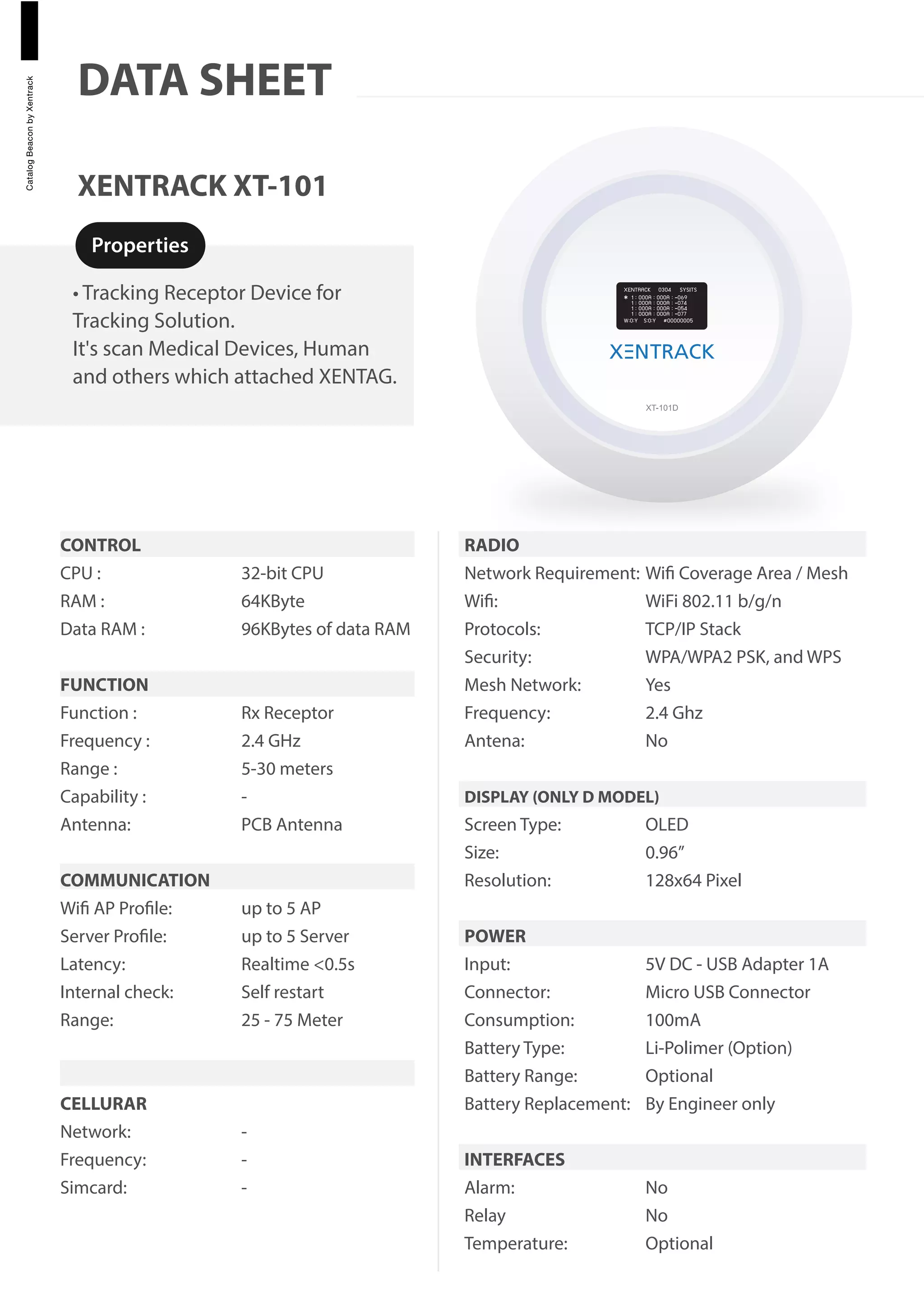 Xentrack Receptor (XT-101) | PDF