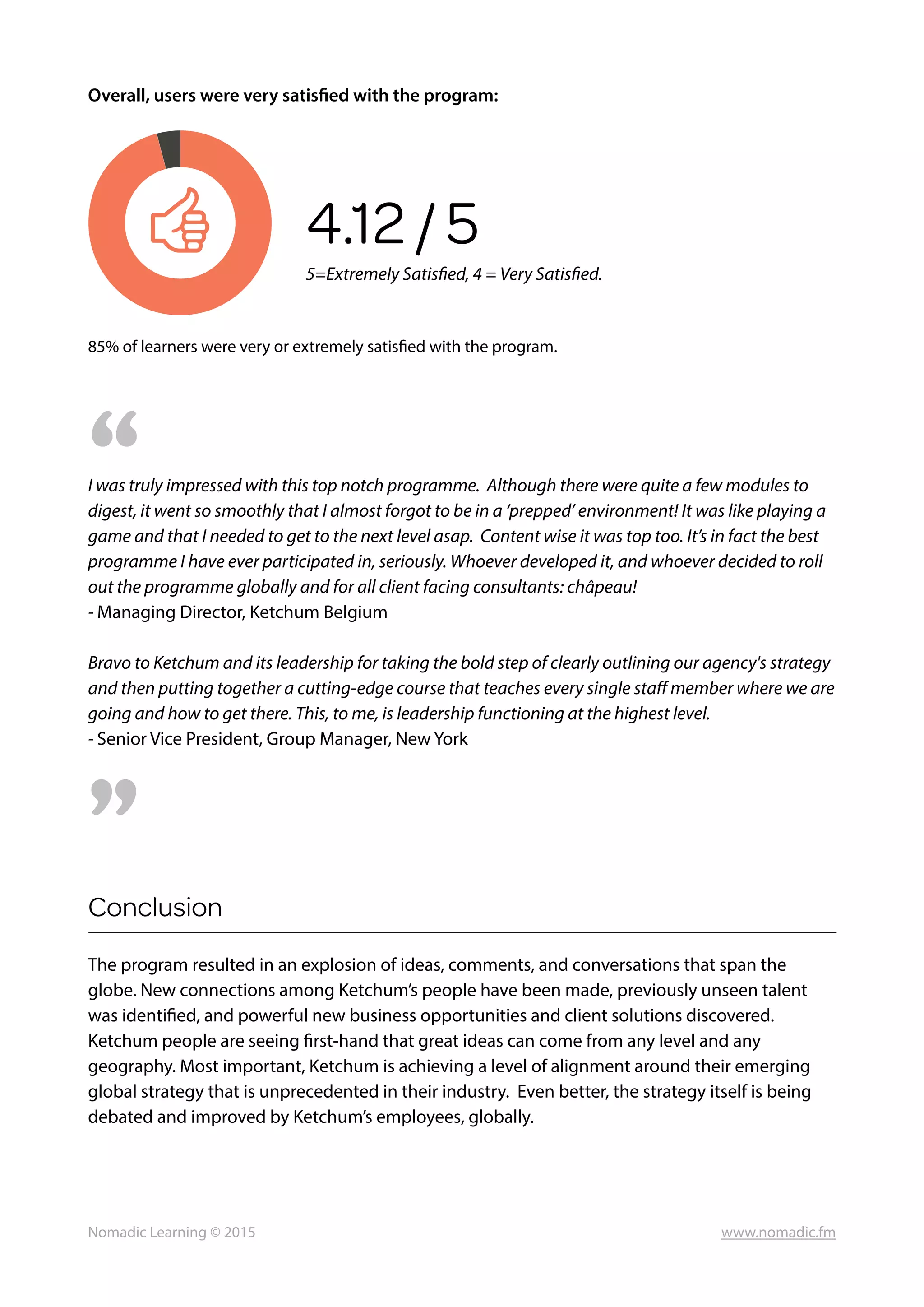 Nomadic Case Study - Ketchum | PDF