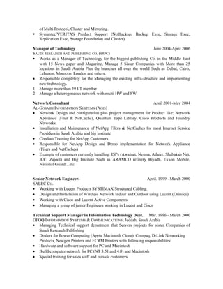 Resume of Hassan Ibrahim | DOC