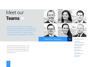 Sapphire-Corporate Overview | PDF