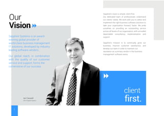 Sapphire-Corporate Overview | PDF