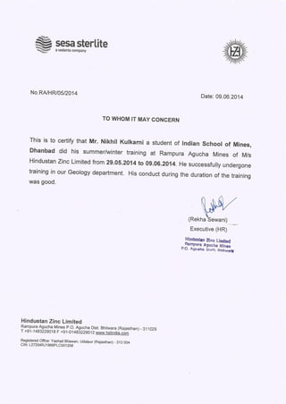 Rampura agucha certificate | PDF