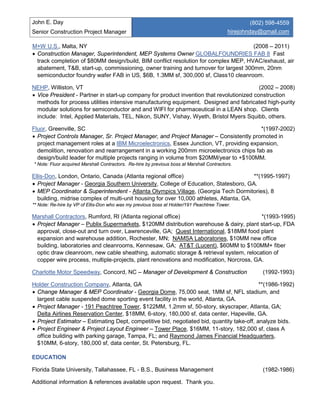 John Day Resume | PDF