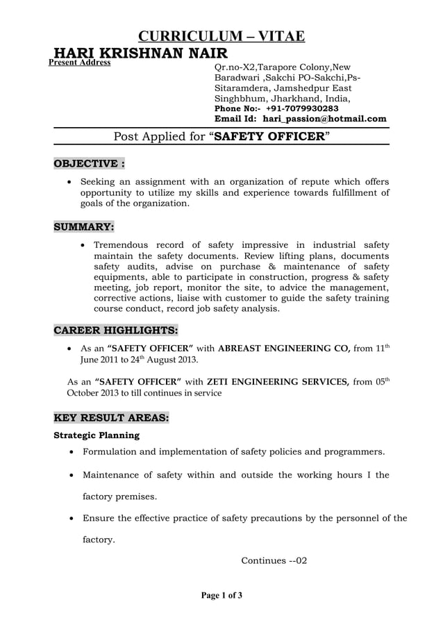 HARI KRISHNAN NAIR NEW | PDF HARI KRISHNAN NAIR NEW | PDF