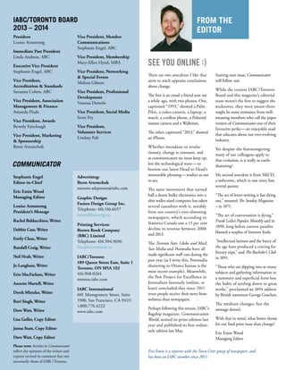 CommunicatorMarchApril14 | PDF