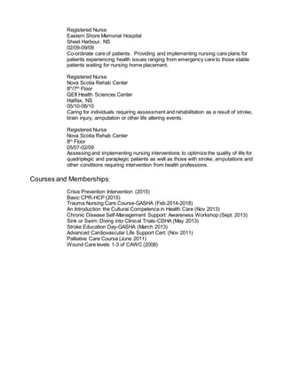 resume_aug_2009 (Heather Smiley) | DOCX | Healthcare Industry | Industries