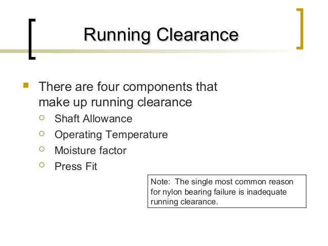 Bearing Design Presentation