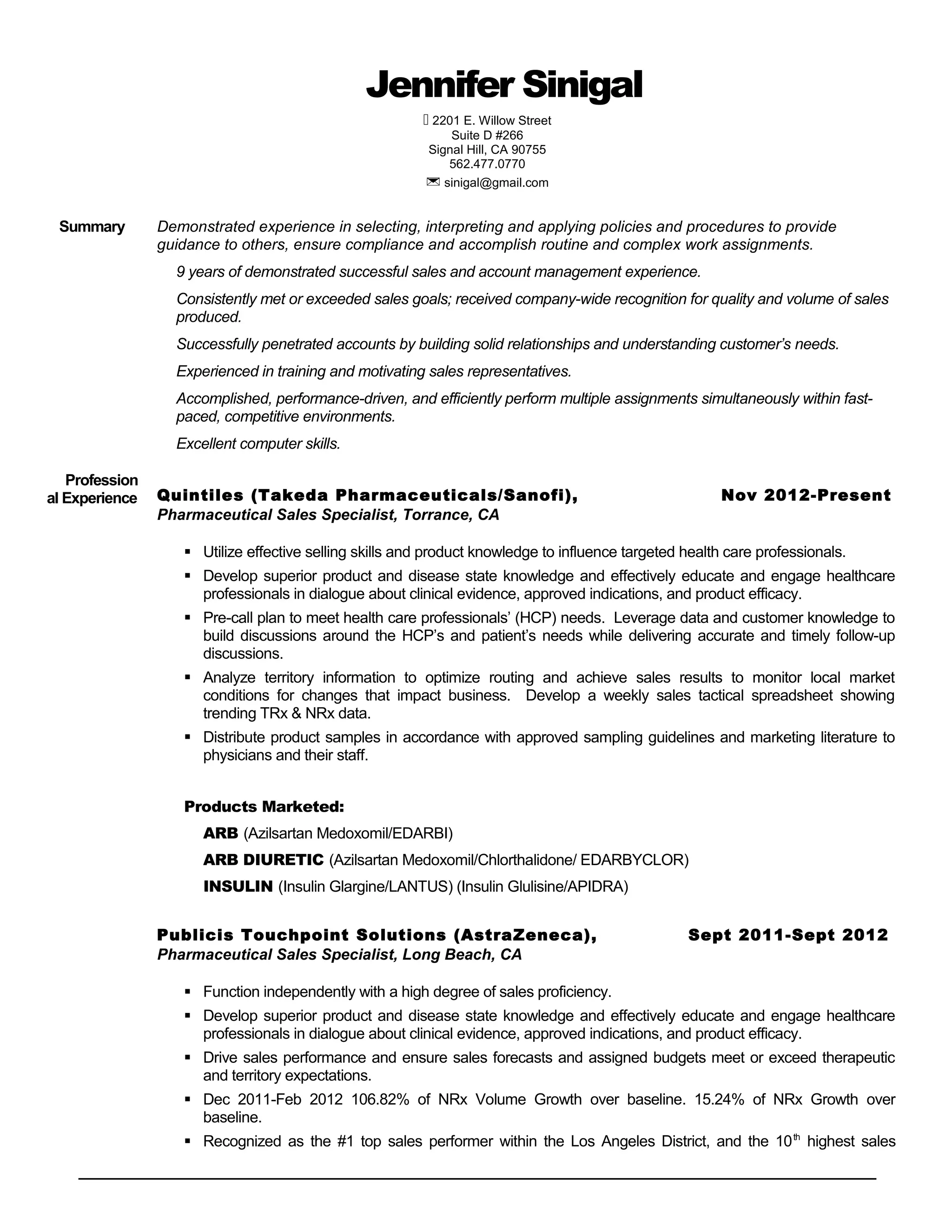 Jennifer_Sinigal_Resume | DOC