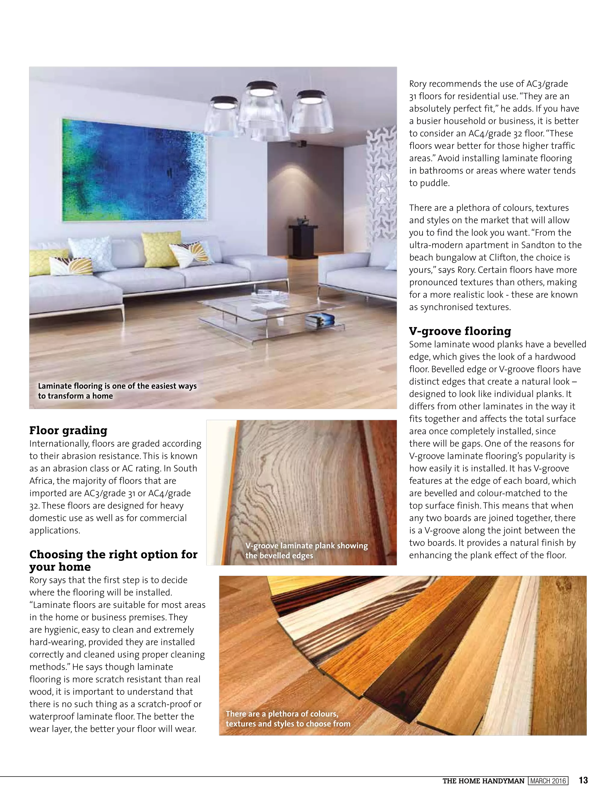 Laminate flooring | PDF